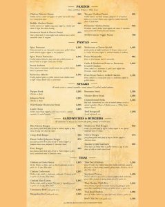 Tuscany Courtyard Islamabad Menu Islamabad - Read 2024 Updated Tuscany ...