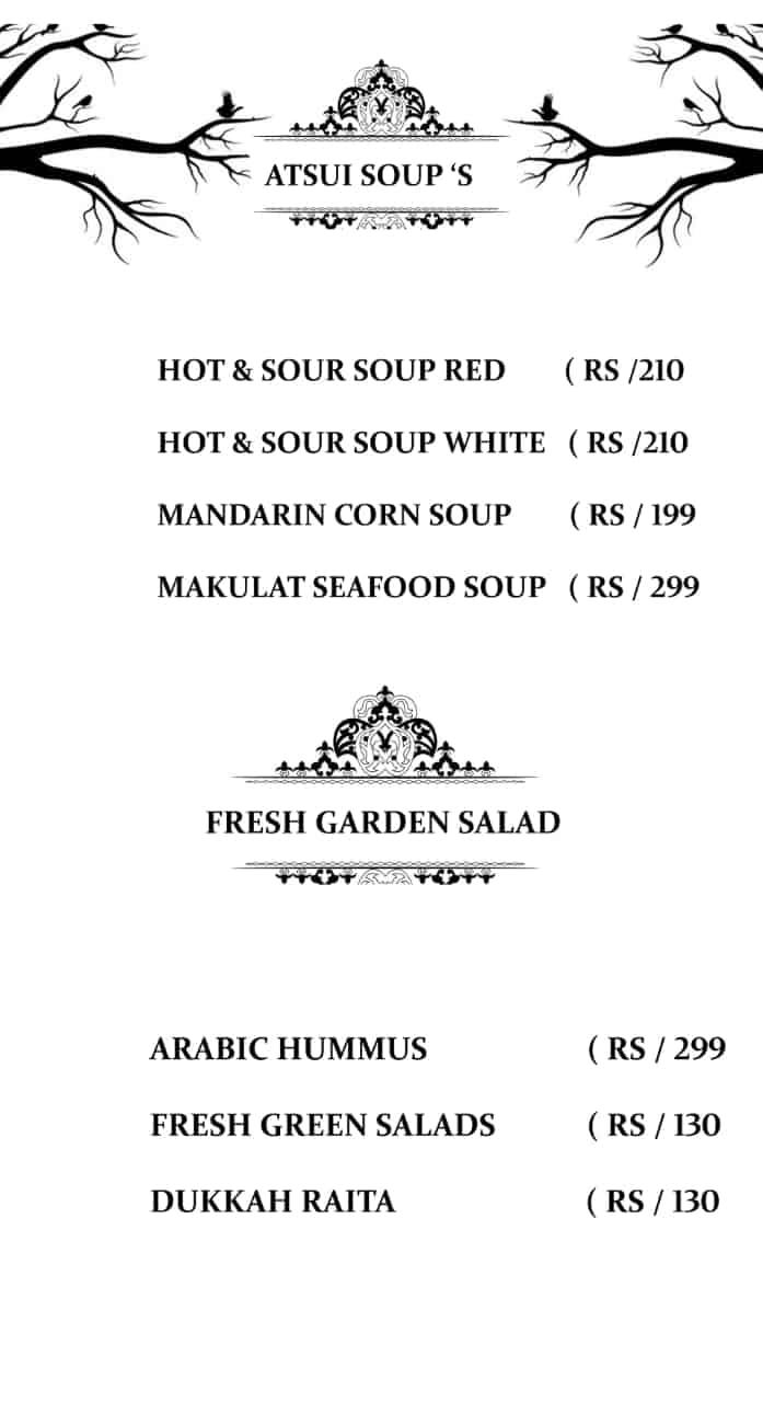 Maharaja Restaurant Menu Karachi - Read 2024 Updated Maharaja ...