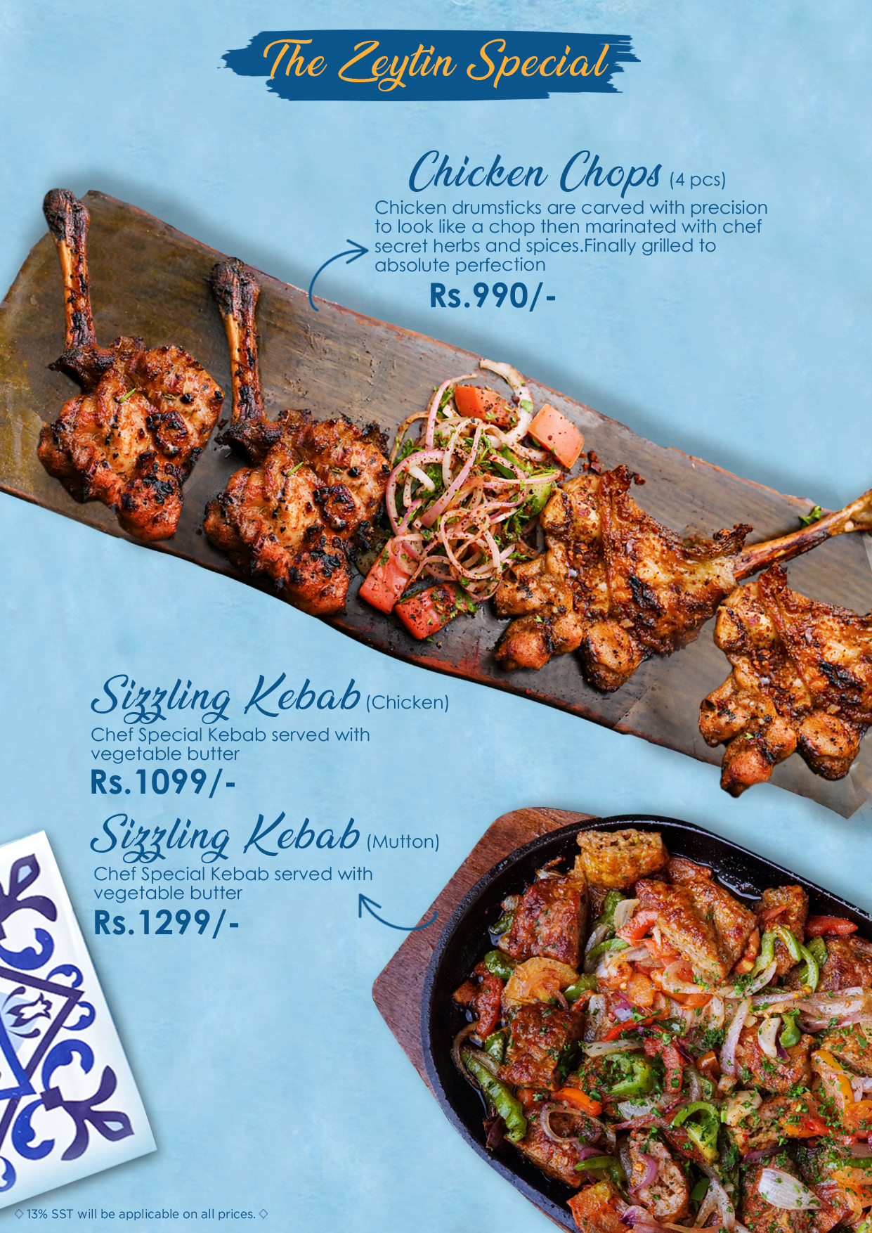 Zeytin Restaurant Menu Karachi - Read 2024 Updated Zeytin Restaurant ...
