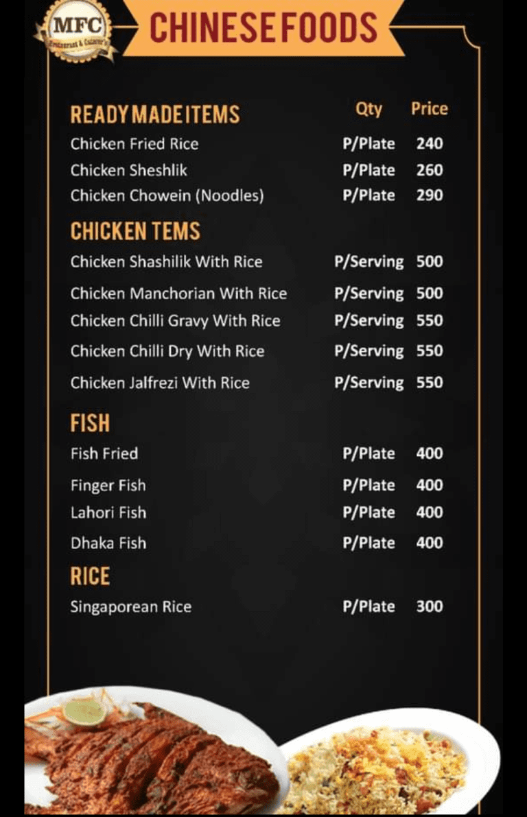Mateen Food Center Karachi Menu Karachi - Read 2025 Updated Mateen Food ...