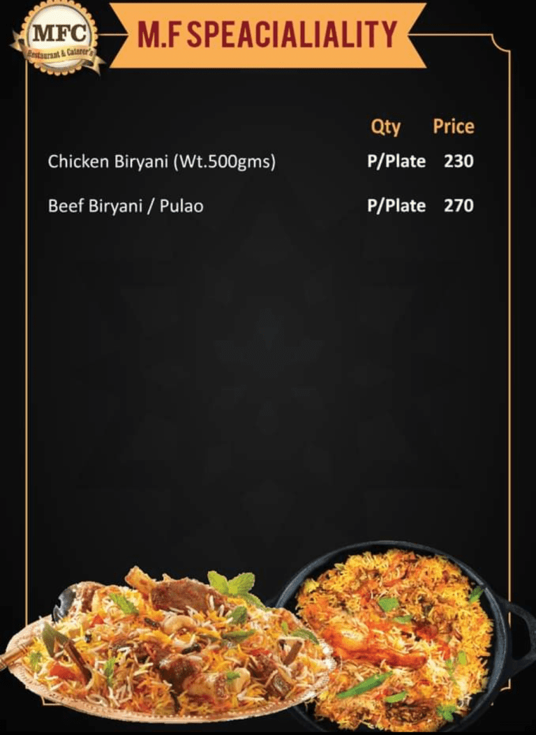 Mateen Food Center Karachi Menu Karachi - Read 2025 Updated Mateen Food ...