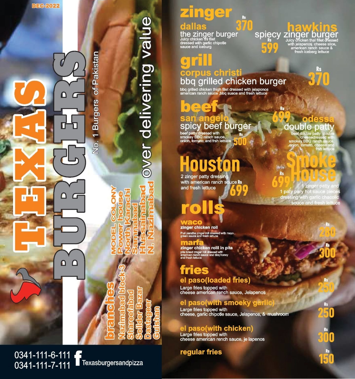 Texas Burger Restaurant Karachi - Read 2026 Updated Texas Burger ...