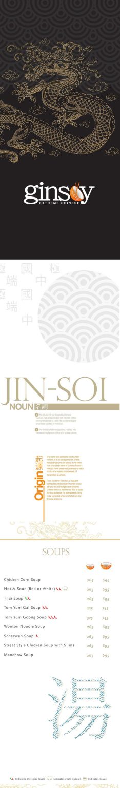 Ginsoy Restaurant Karachi Menu Karachi - Read 2024 Updated Ginsoy ...