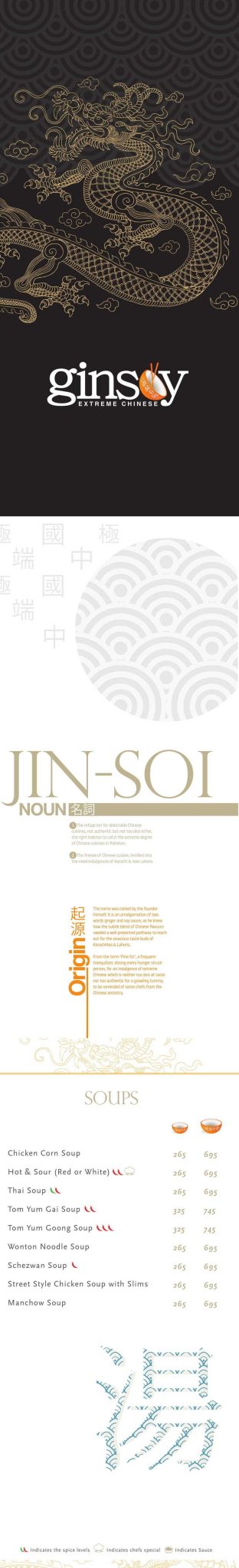 Ginsoy Restaurant Karachi Menu Karachi - Read 2024 Updated Ginsoy ...