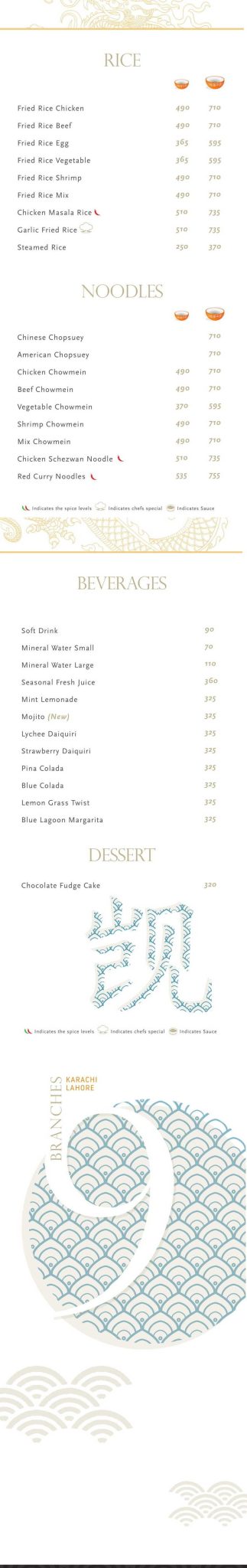 Ginsoy Restaurant Karachi Menu Karachi - Read 2024 Updated Ginsoy ...