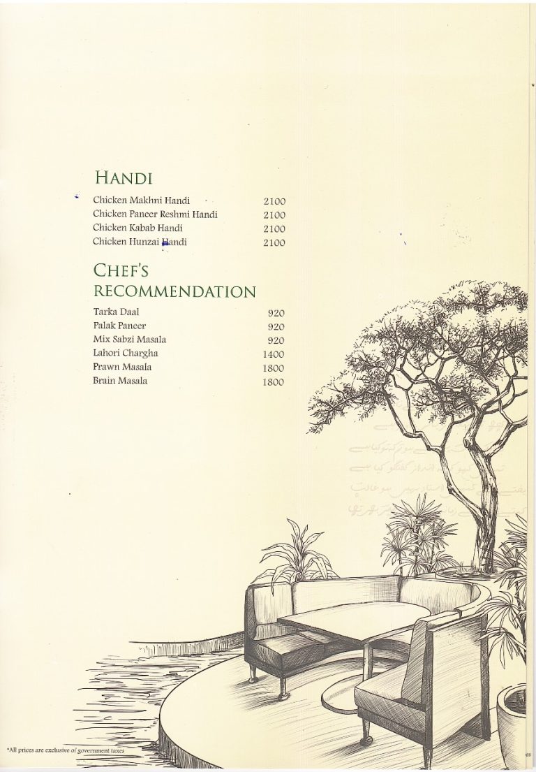 Ghalib Restaurant Menu Karachi - Read 2024 Updated Ghalib Restaurant ...